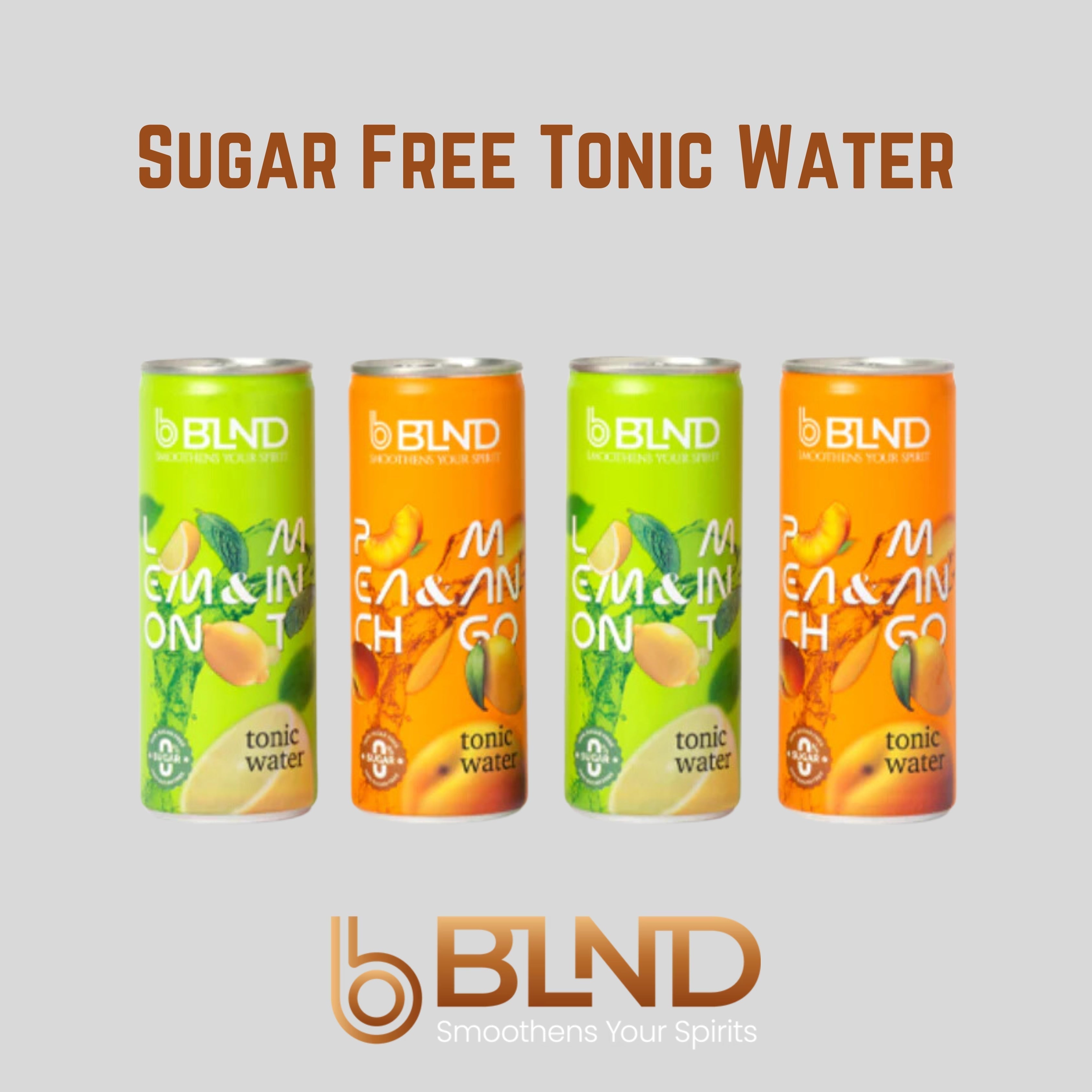 Sugar Free India Diet Tonic Water by BLND Water – BLND Water ...